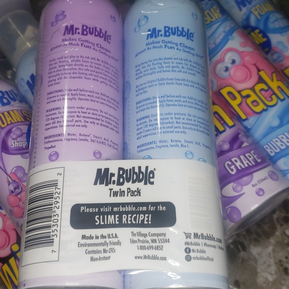 Bath, Skin & Hair | Mr Bubbles Foam Soap Twin Packs | Poshmark